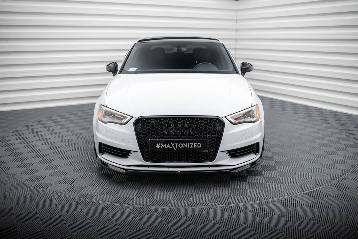 Maxton Design - Front Splitter V.2 Audi A3 Sedan 8V | Royal Body Kits