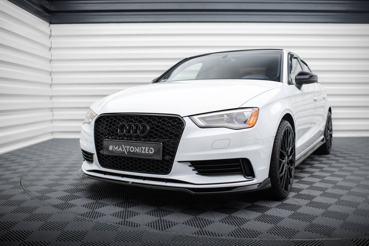 Maxton Design - Front Splitter V.2 Audi A3 Sedan 8V | Royal Body Kits