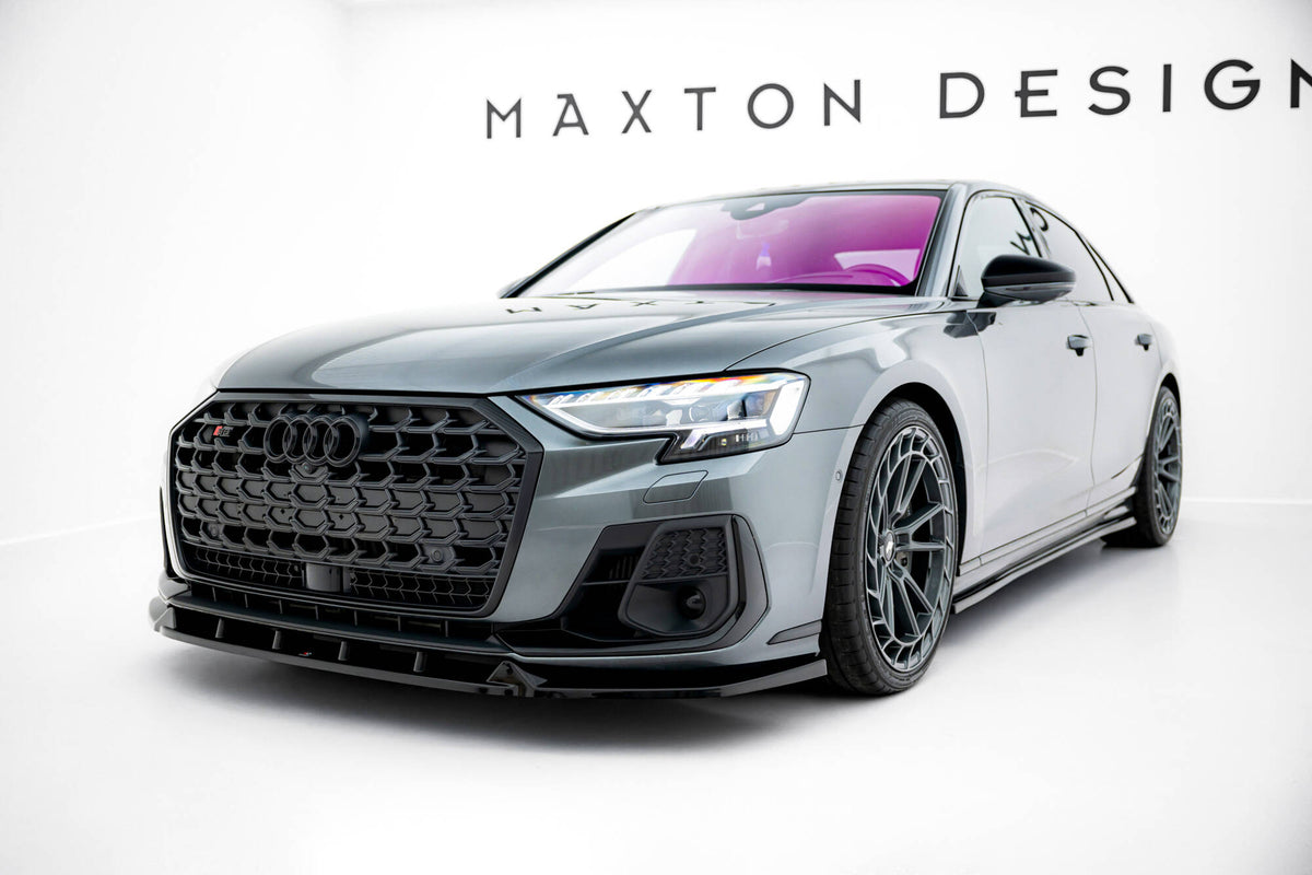 Maxton Design - Front Splitter V.2 Audi S8 / A8 S-Line D5 (Facelift ...