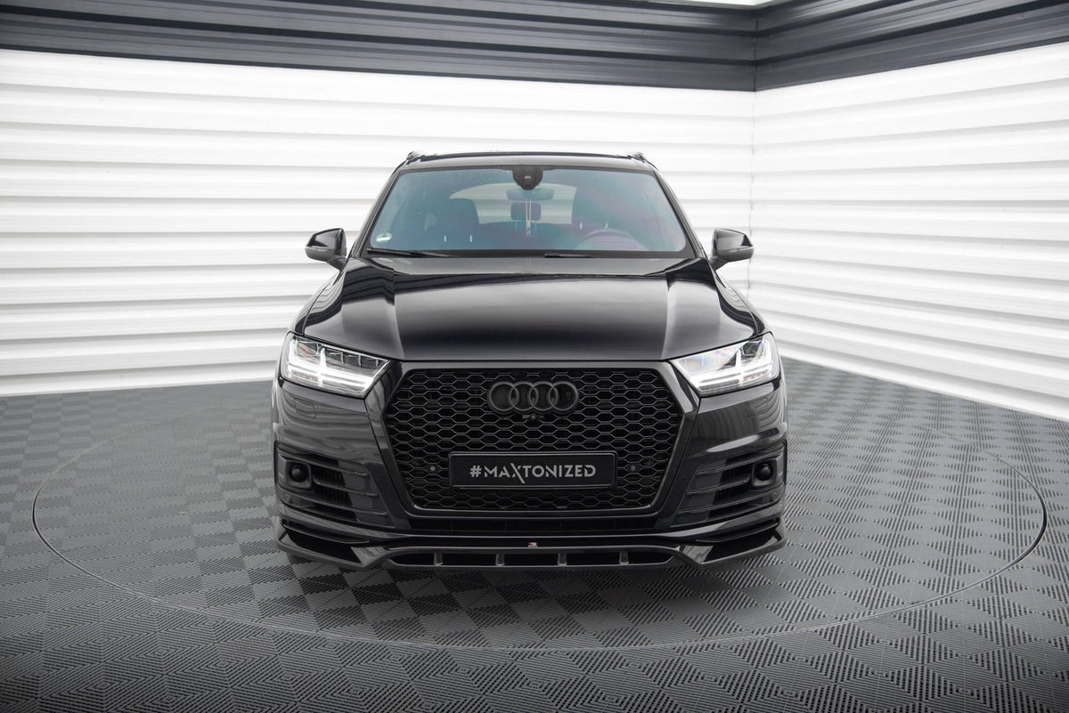 Maxton Design - Front Splitter V.2 Audi SQ7 / Q7 S-Line MK2 | Royal Body Kits