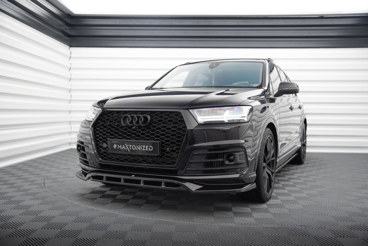 Maxton Design - Front Splitter V.2 Audi SQ7 / Q7 S-Line MK2 | Royal ...