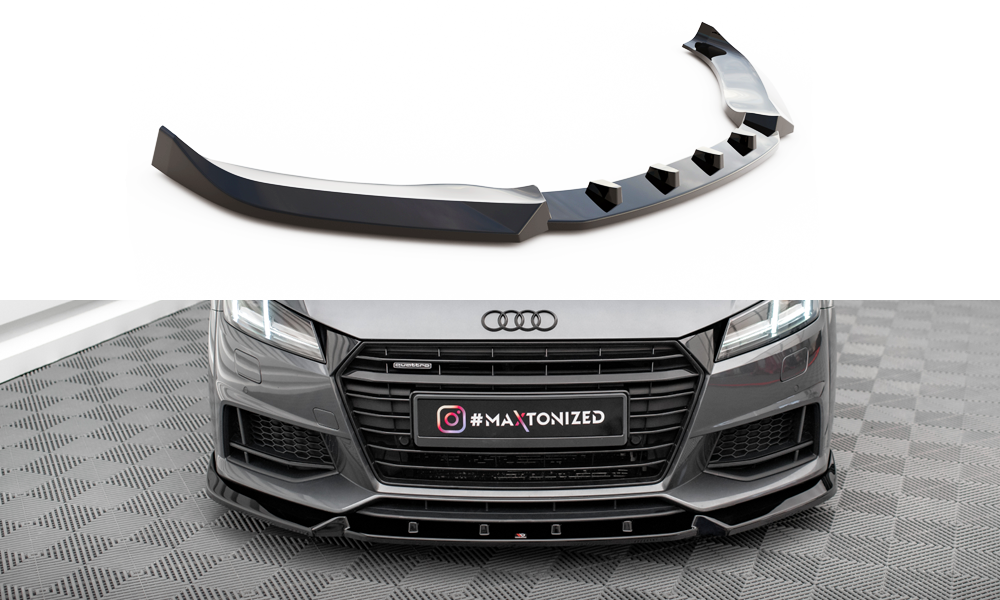 Maxton Design - Front Splitter V.2 Audi TT S-Line / TTS 8S | Royal Body ...