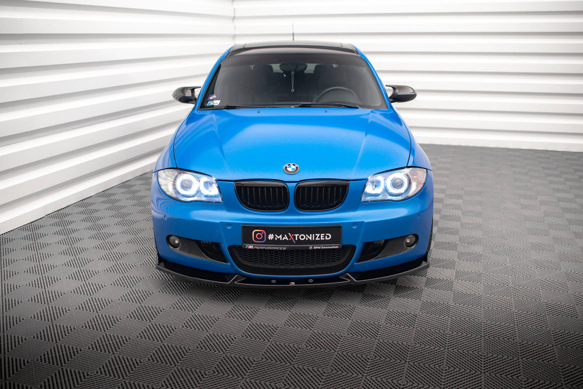 Maxton Design - Front Splitter V.2 BMW Series 1 M-Pack E87 (Facelift ...