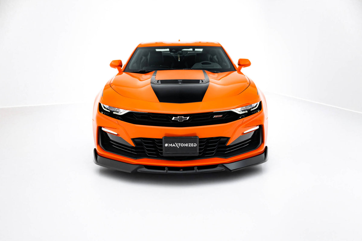 Maxton Design - Front Splitter V.2 Chevrolet Camaro SS MK6 (Facelift ...