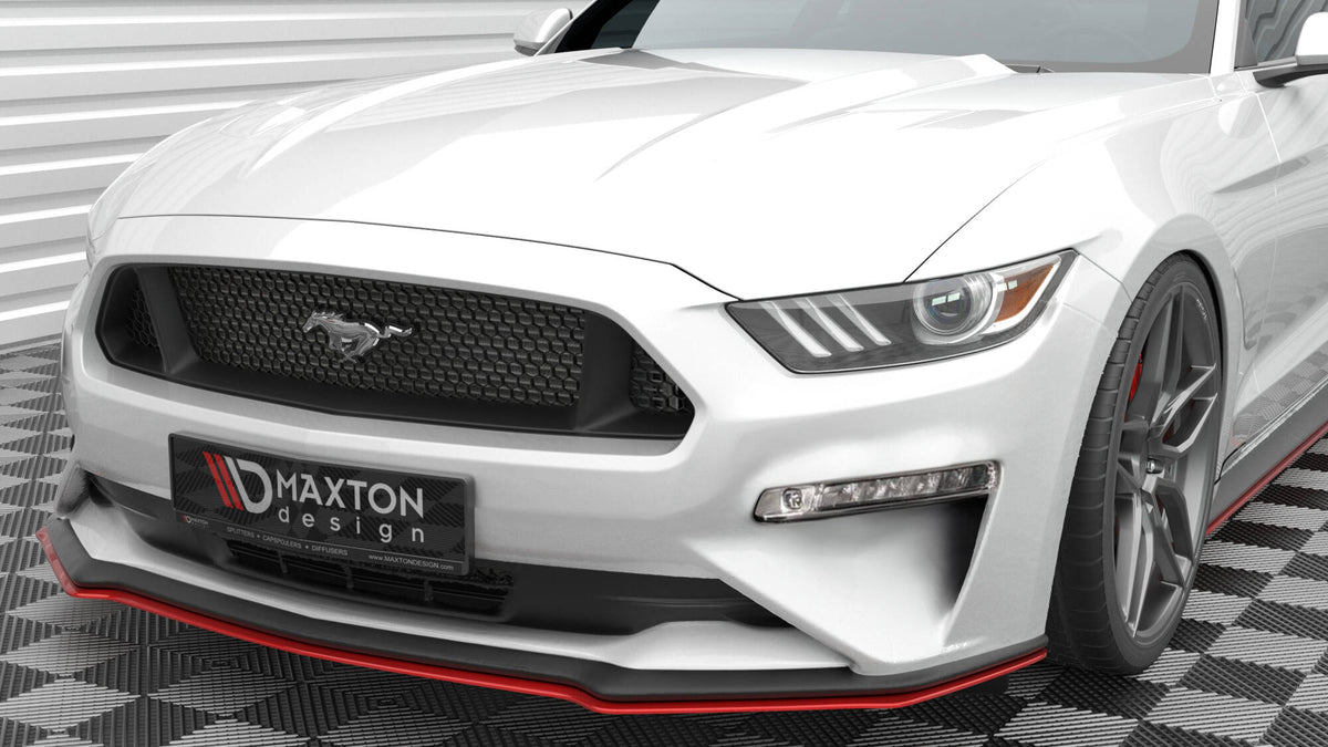 Maxton Design - Front Splitter V.2 Ford Mustang MK6 (Facelift) | Royal ...