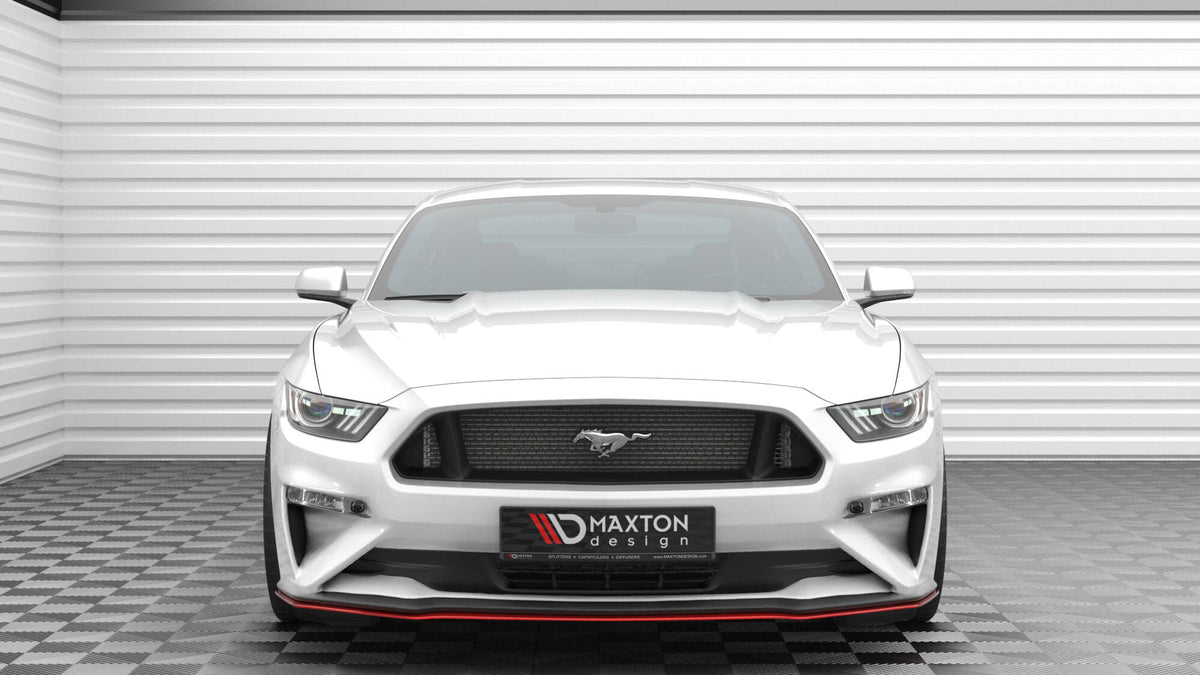 Maxton Design - Front Splitter V.2 Ford Mustang MK6 (Facelift) | Royal ...