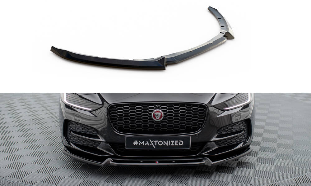 Maxton Design - Front Splitter V.2 Jaguar XE X760 (Facelift) | Royal ...
