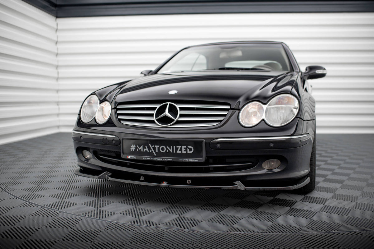 Maxton Design - Front Splitter V.2 Mercedes Benz CLK-Class W209 | Royal ...