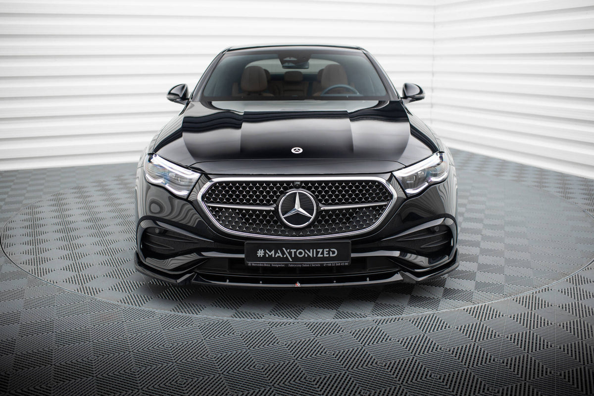Maxton Design - Front Splitter V.2 Mercedes Benz E-Class AMG-Line W214 ...