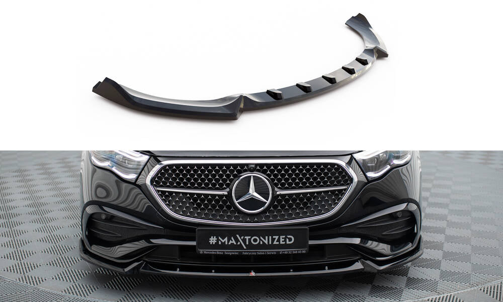 Maxton Design - Front Splitter V.2 Mercedes Benz E-Class AMG-Line W214 ...