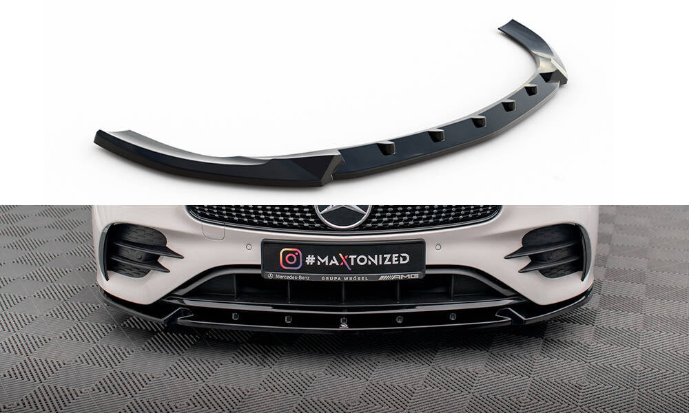 Maxton Design - Front Splitter V.2 Mercedes Benz E-Class Coupe ...