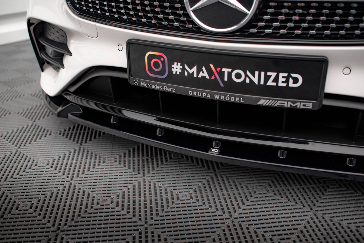 Maxton Design - Front Splitter V.2 Mercedes Benz E-Class Coupe ...