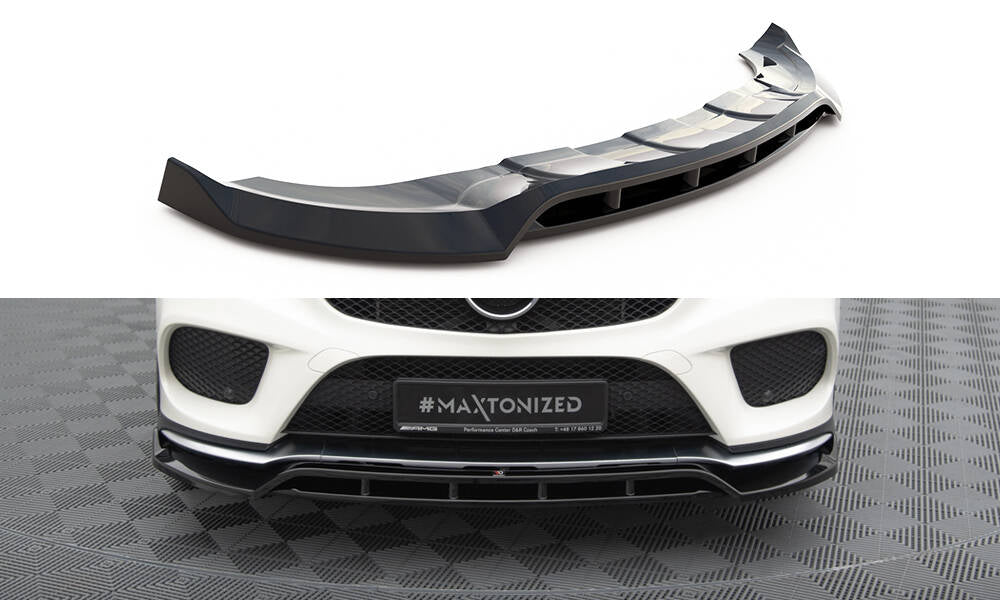 Maxton Design - Front Splitter V.2 Mercedes Benz GLE-Class Coupe AMG ...