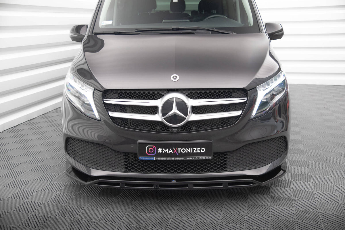 Maxton Design - Front Splitter V.2 Mercedes Benz V-Class W447 (Facelift ...