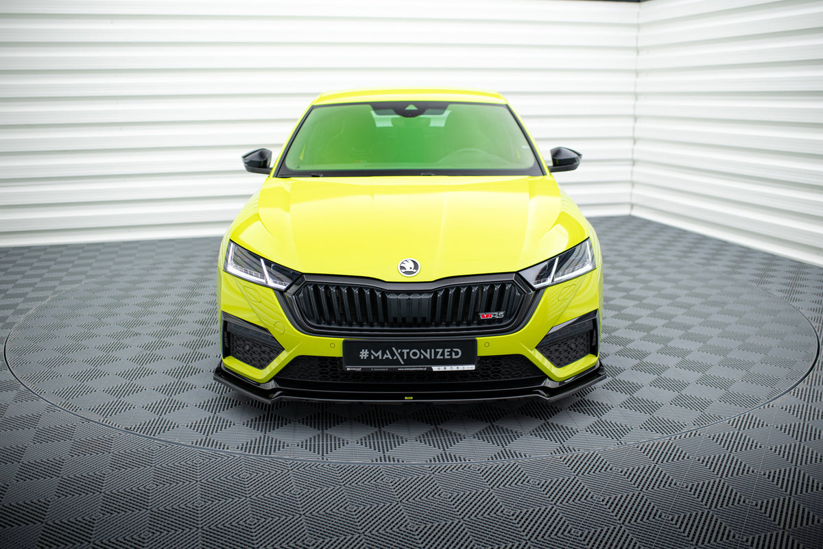 Maxton Design - Front Splitter V.2 Skoda Octavia RS MK4 | Royal Body Kits