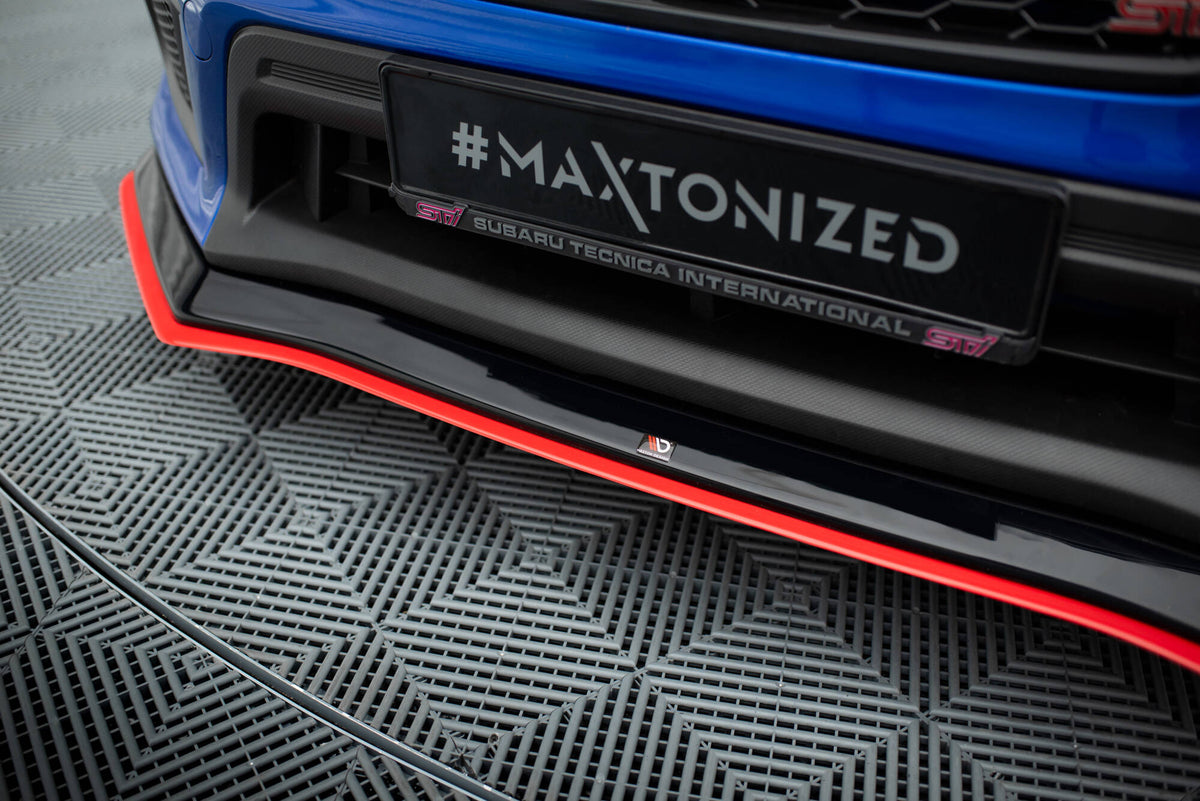 Maxton Design - Front Splitter V.2 Subaru WRX-STI MK4 (Facelift ...