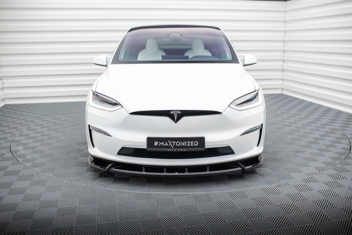 Maxton Design - Front Splitter V.2 Tesla Model X MK1 (Facelift) | Royal ...