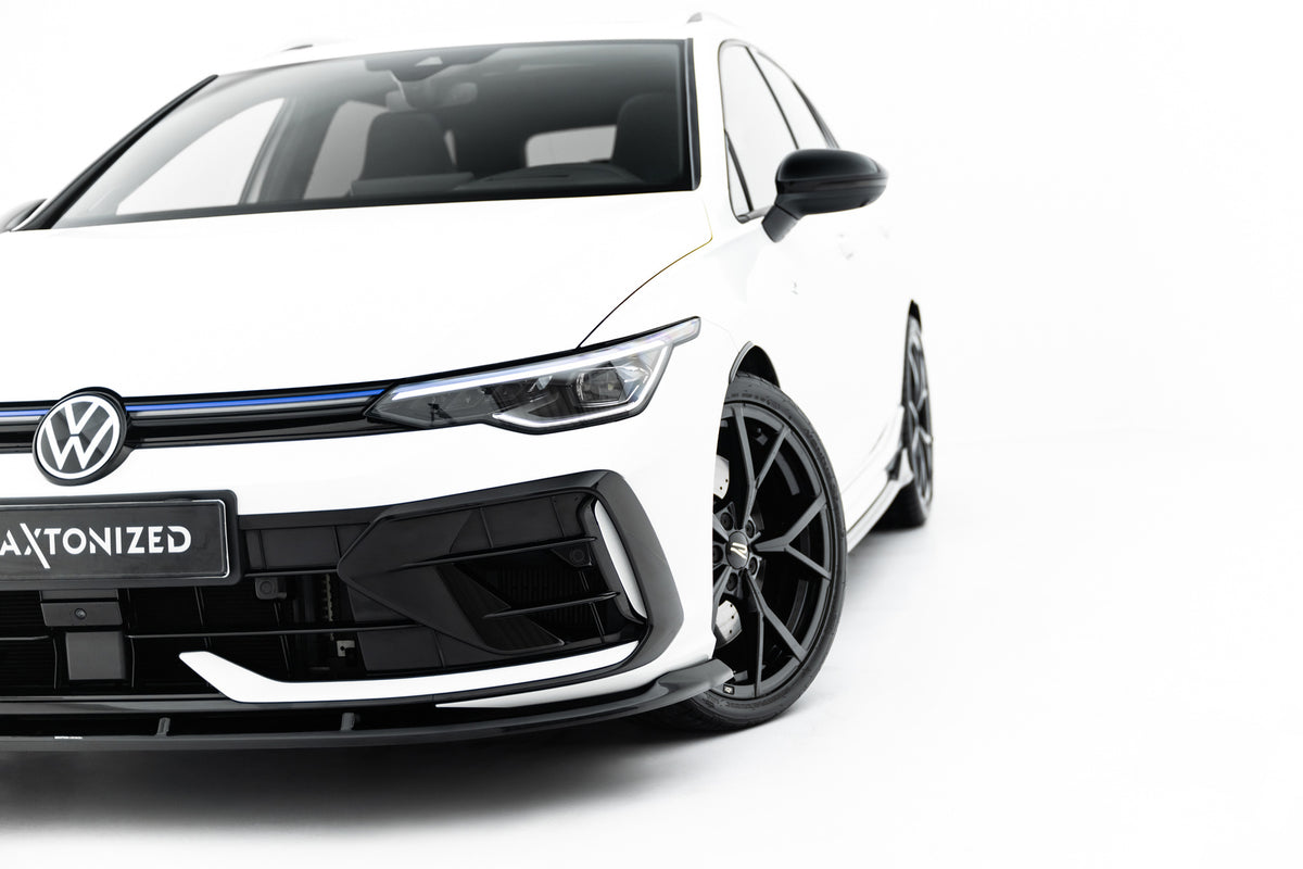Maxton Design - Front Splitter V.2 Volkswagen Golf R Variant MK8 ...