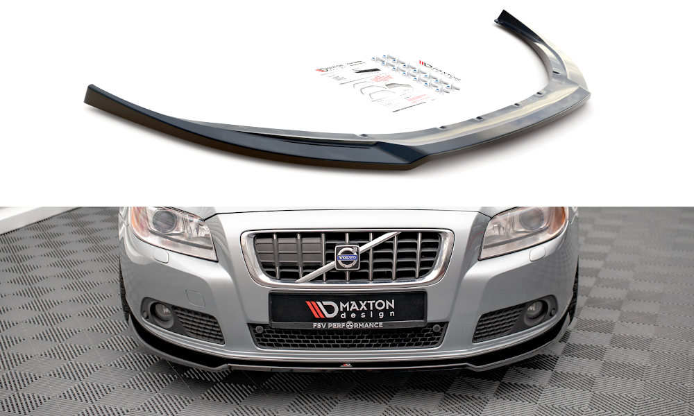 Maxton Design - Front Splitter V.2 Volvo V70 MK3 | Royal Body Kits