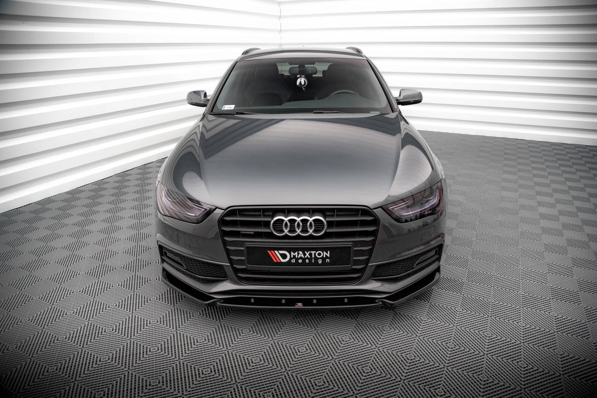 Maxton Design - Front Splitter V.3 Audi A4 S-Line / S4 B8 (Facelift ...