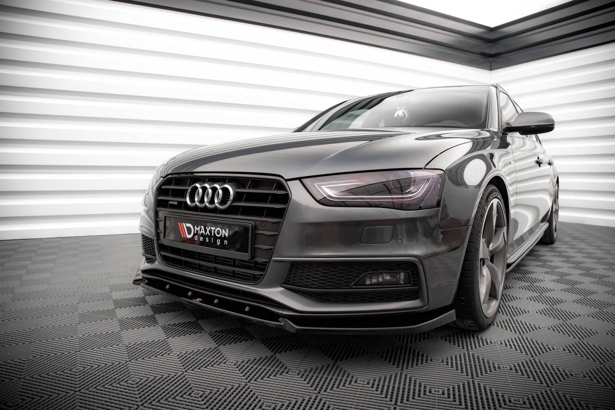 Maxton Design - Front Splitter V.3 Audi A4 S-Line / S4 B8 (Facelift ...