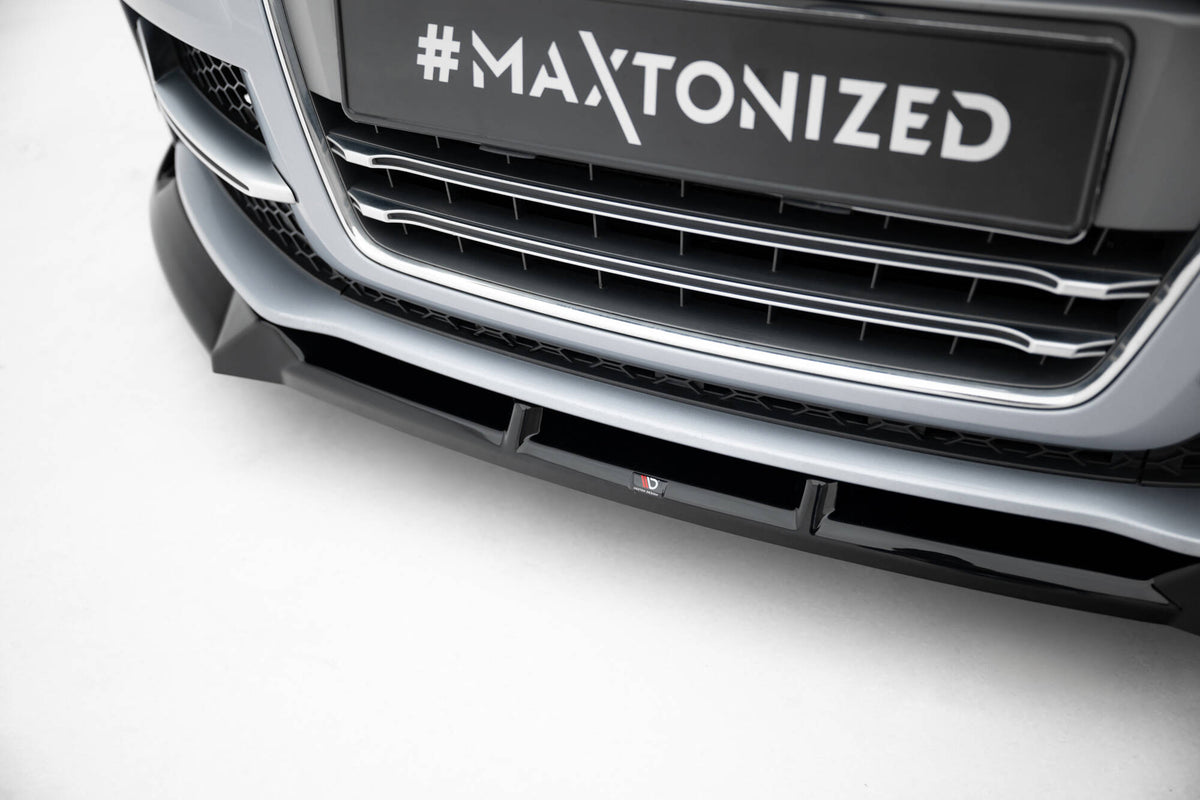 Maxton Design - Front Splitter V.3 Audi TT S-Line / TT S 8J (Facelift ...