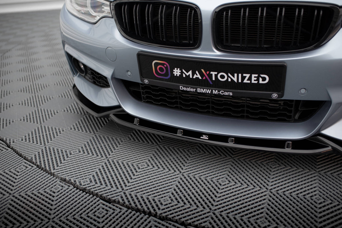 Maxton Design - Front Splitter V.3 BMW Series 4 Coupe / Gran Coupe ...
