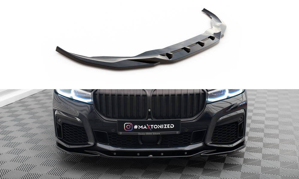 Maxton Design - Front Splitter V.3 BMW Series 7 M-Pack G11 (Facelift ...