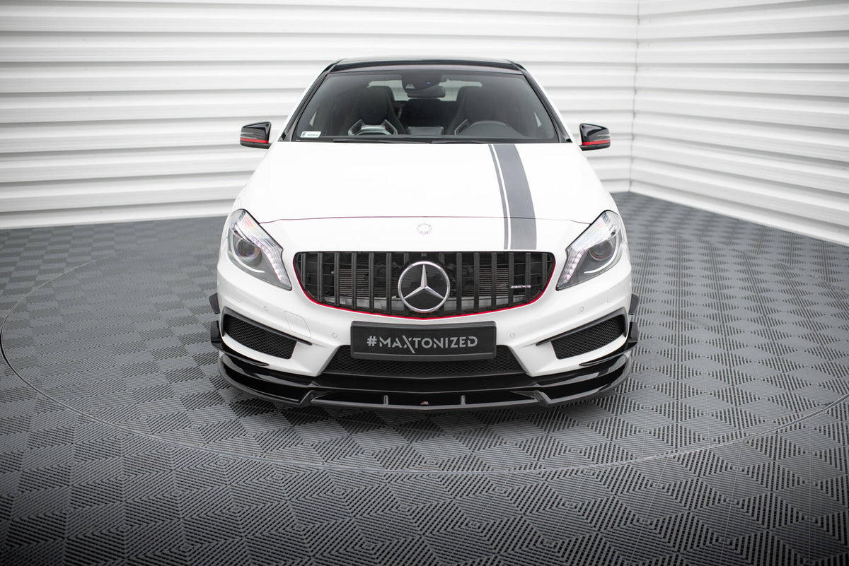 Maxton Design - Front Splitter V.3 Mercedes Benz A45 AMG W176 | Royal ...