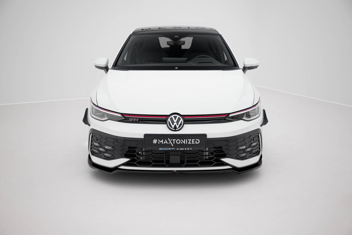 Maxton Design - Front Splitter V.3 Volkswagen Golf GTI / GTE / R-Line ...