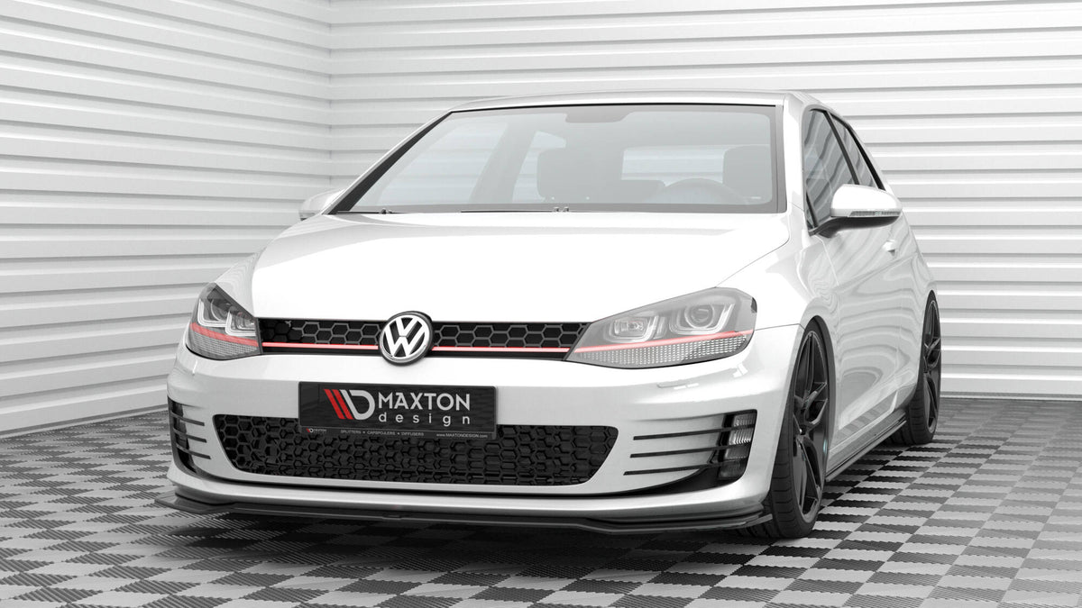 Maxton Design - Front Splitter V.3 Volkswagen Golf GTI MK7 | Royal Body ...