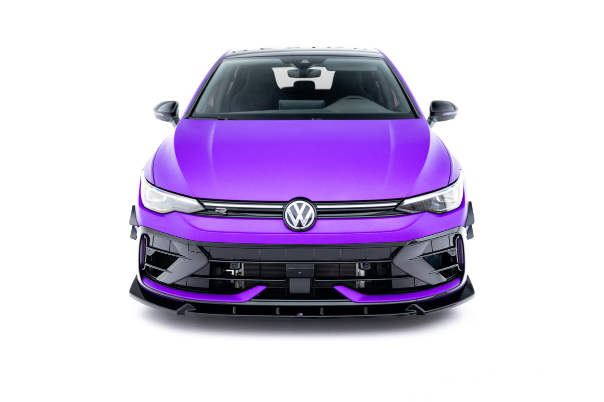 Maxton Design - Front Splitter V.3 Volkswagen Golf R MK8 (Facelift ...