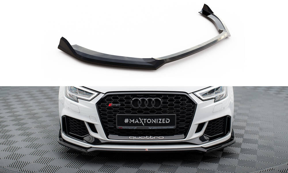 Maxton Design - Front Splitter V.4 Audi RS3 8V Sedan (Facelift) | Royal ...
