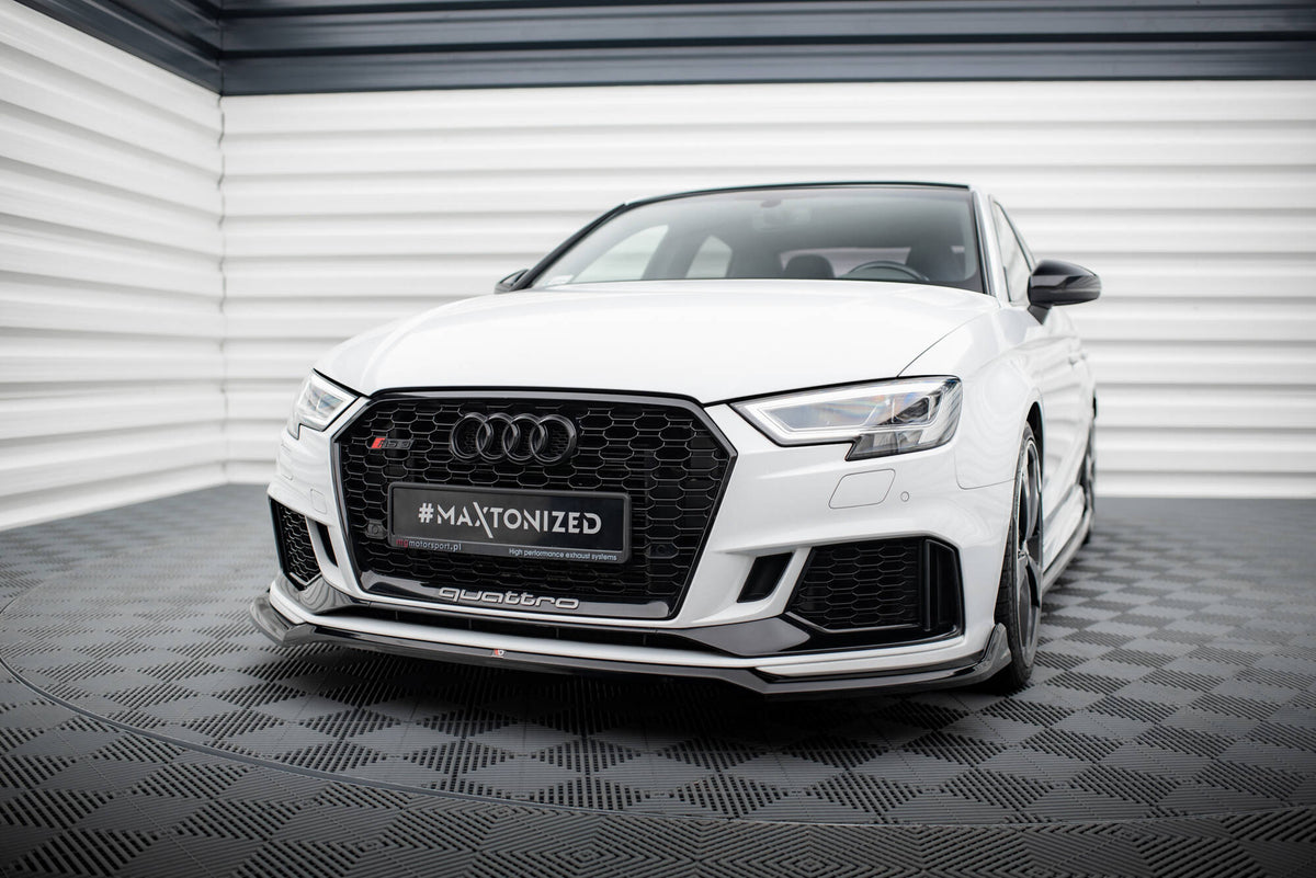 Maxton Design - Front Splitter V.4 Audi RS3 8V Sedan (Facelift) | Royal ...
