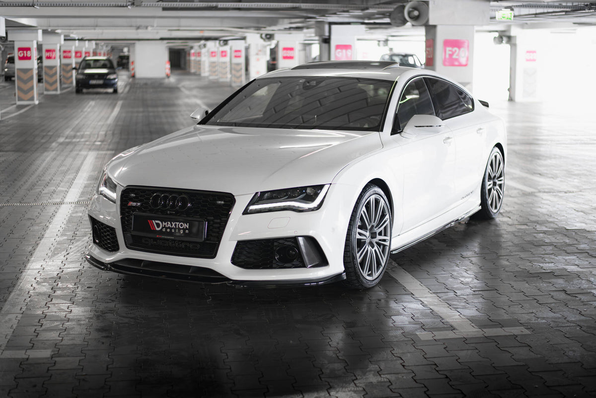Maxton Design - Front Splitter V.4 Audi RS7 C7 (Facelift) | Royal Body Kits