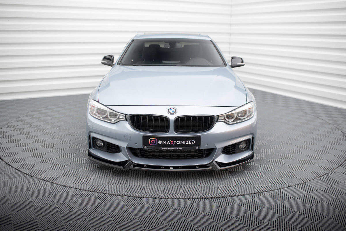 Maxton Design - Front Splitter V.4 BMW Series 4 Coupe / Gran Coupe ...