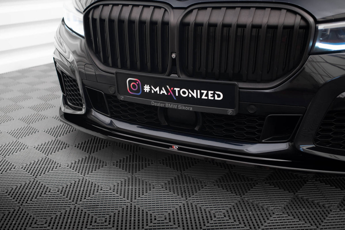 Maxton Design - Front Splitter V.4 BMW Series 7 M-Pack G11 (Facelift ...