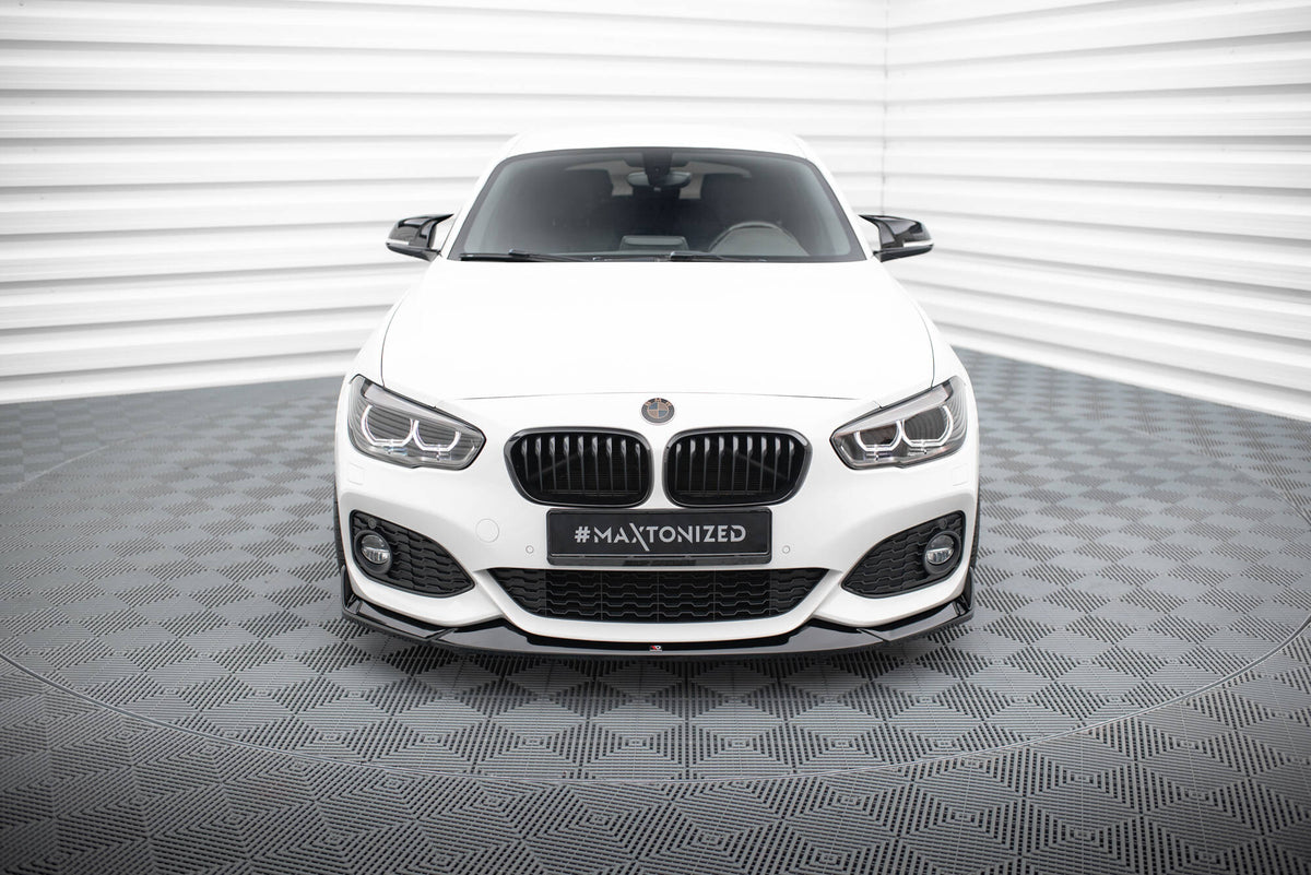 Maxton Design - Front Splitter V.4 CSL Look BMW Series 1 M-Pack / M140i ...
