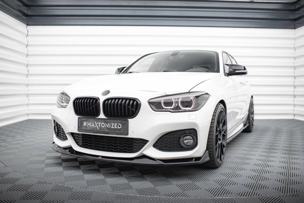 Maxton Design - Front Splitter V.4 CSL Look BMW Series 1 M-Pack / M140i ...