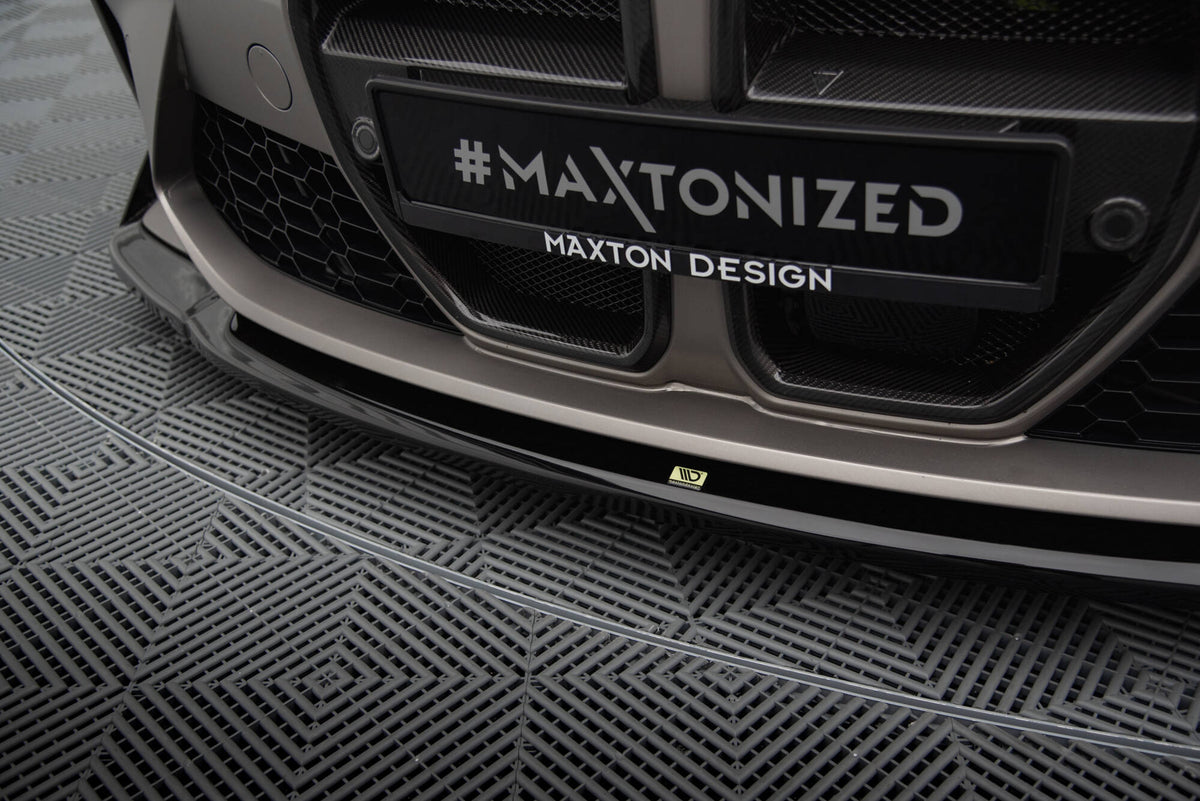 Maxton Design - Front Splitter V.4 CSL Look BMW M4 G82 / M3 G80 | Royal ...