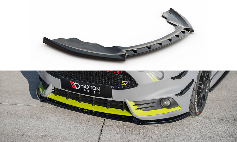Maxton Design - Front Splitter V.4 Ford Fiesta ST MK7 (Facelift ...