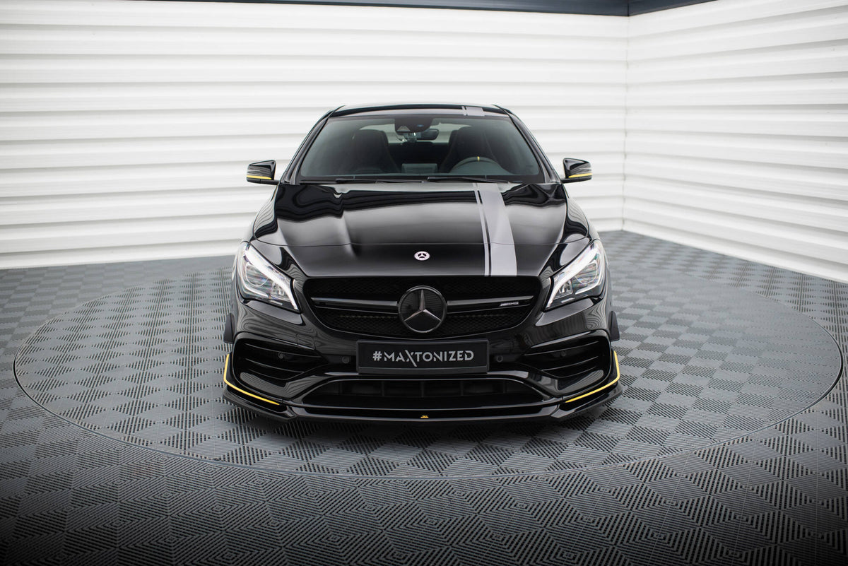 Maxton Design - Front Splitter V.4 Mercedes Benz CLA45 AMG Aero C117 ...