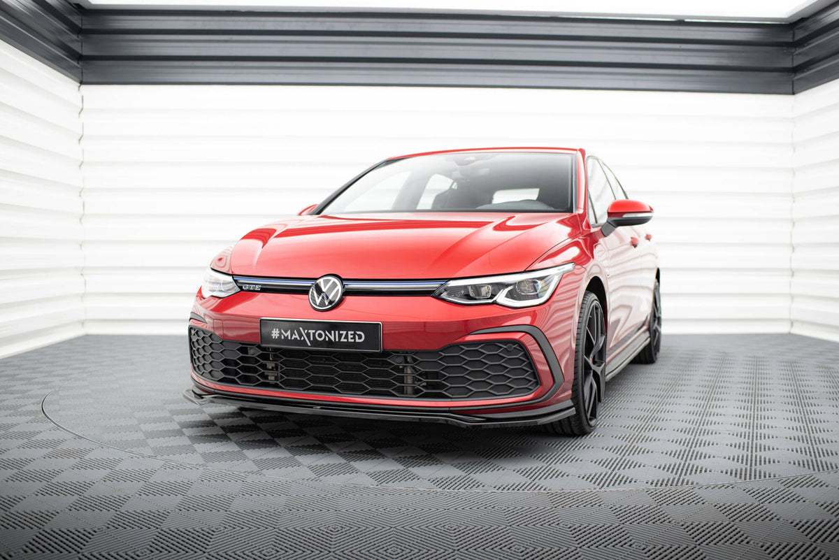 Maxton Design - Front Splitter V.4 Volkswagen Golf GTI / GTE / R-Line ...
