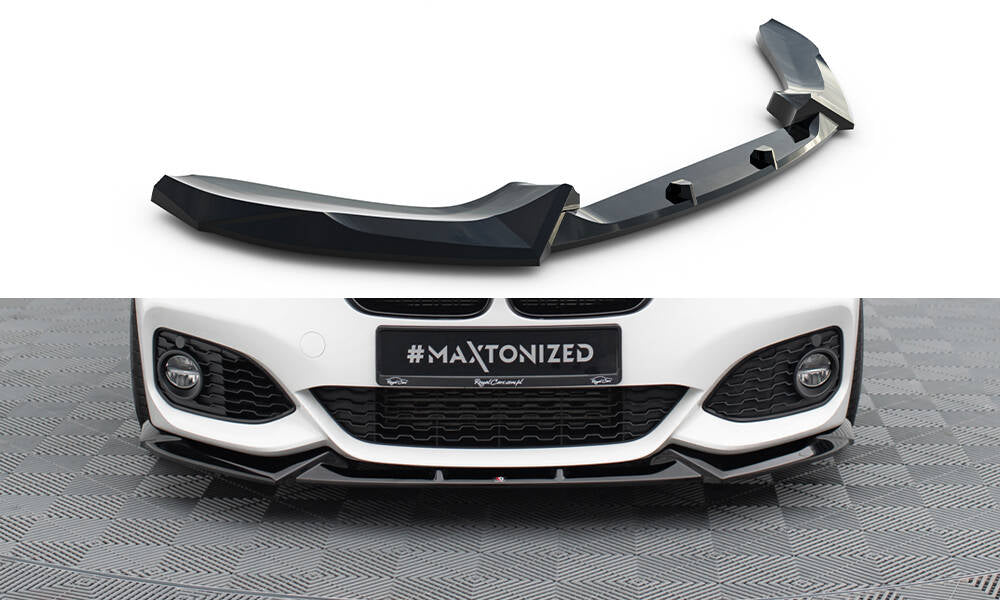 Maxton Design - Front Splitter V.5 BMW Series 1 M-Pack / M140i F20 (Facelift) | Royal Body Kits