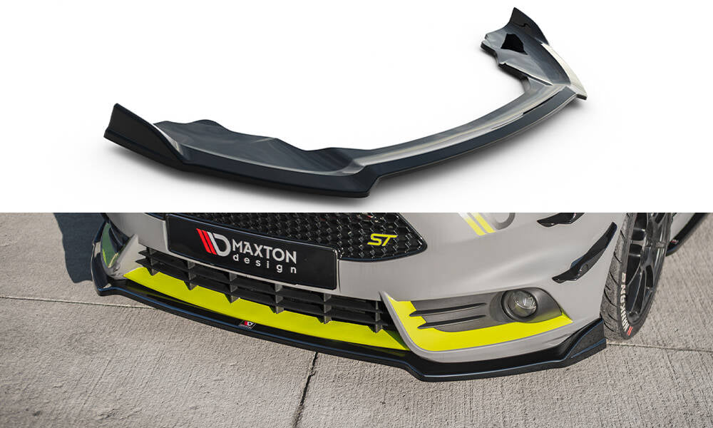 Maxton Design - Front Splitter V.5 Ford Fiesta ST MK7 (Facelift ...