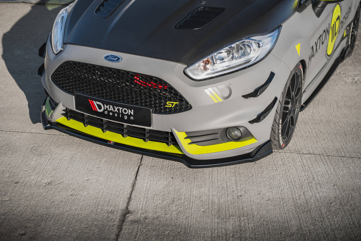 Maxton Design - Front Splitter V.5 Ford Fiesta ST MK7 (Facelift ...