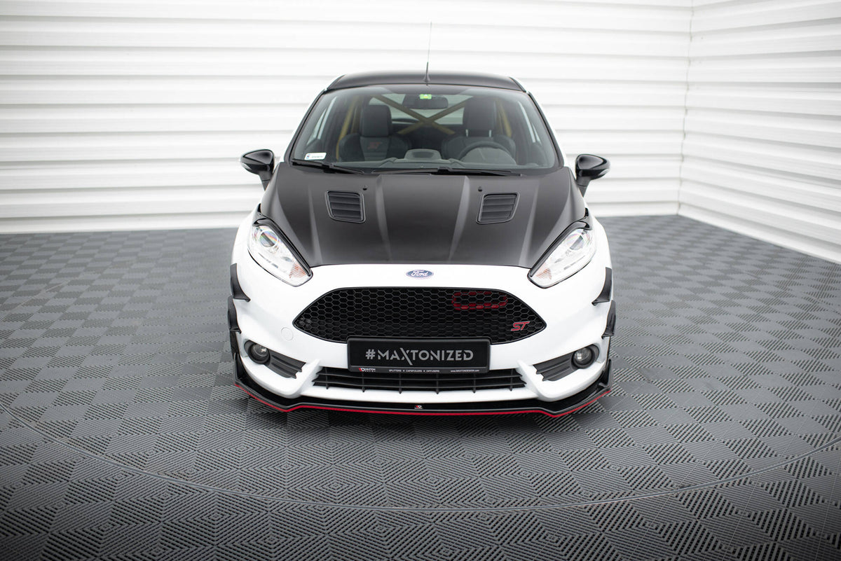 Maxton Design - Front Splitter V.5 Ford Fiesta ST MK7 (Facelift ...