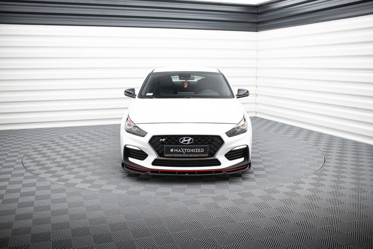 Maxton Design - Front Splitter V.5 Hyundai I30N MK3 Hatchback ...