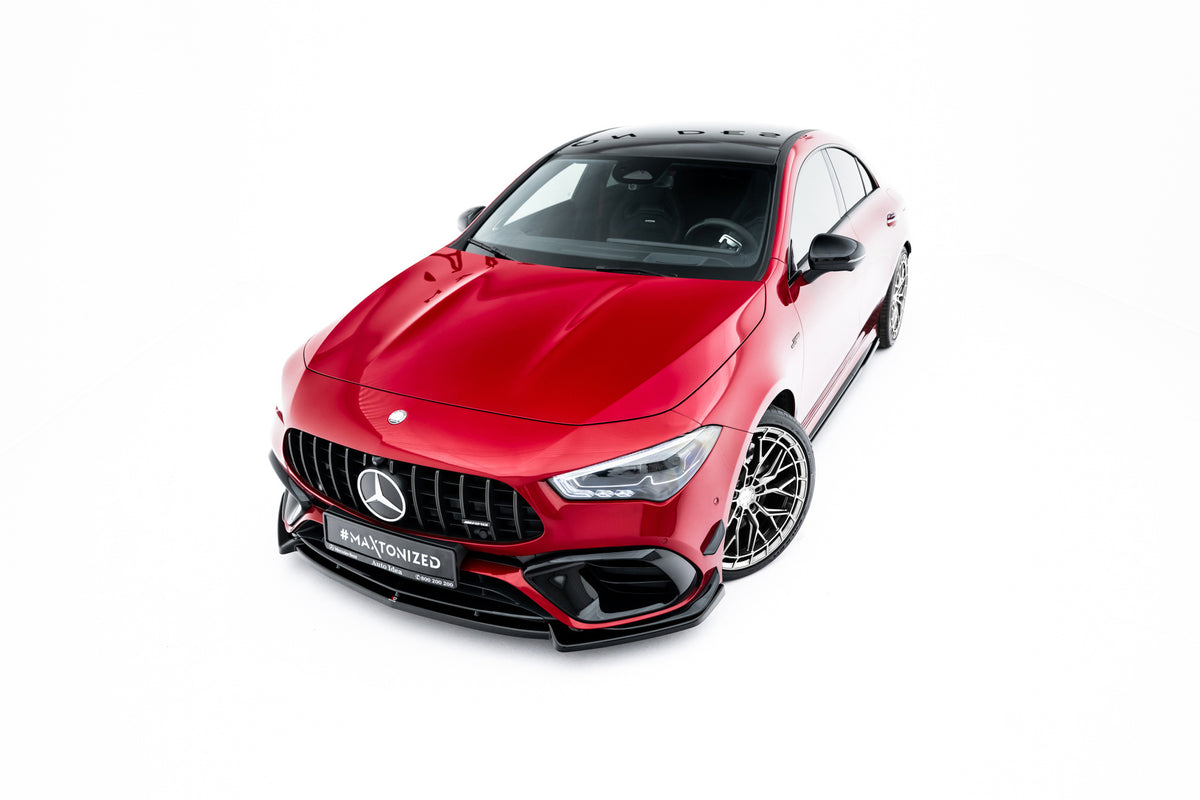 Maxton Design - Front Splitter V.5 Mercedes Benz CLA 45 AMG Aero C118 ...