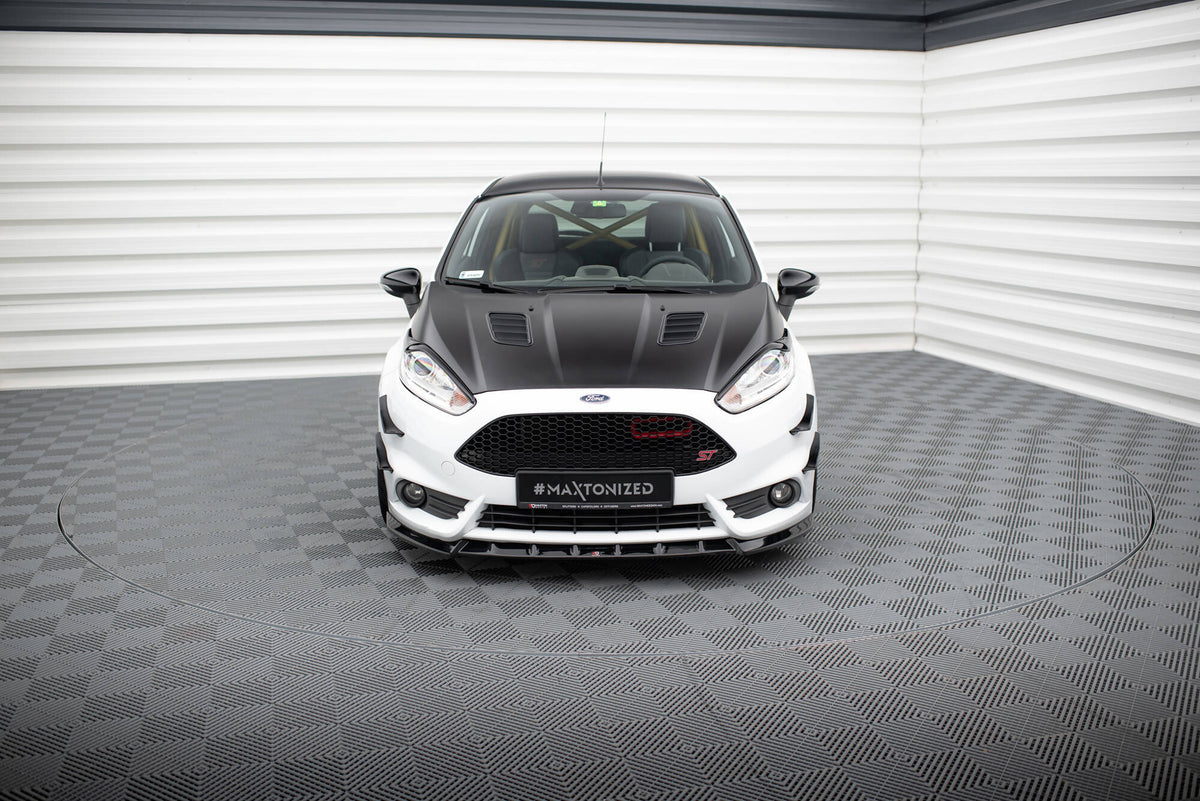 Maxton Design - Front Splitter V.6 Ford Fiesta ST MK7 (Facelift ...
